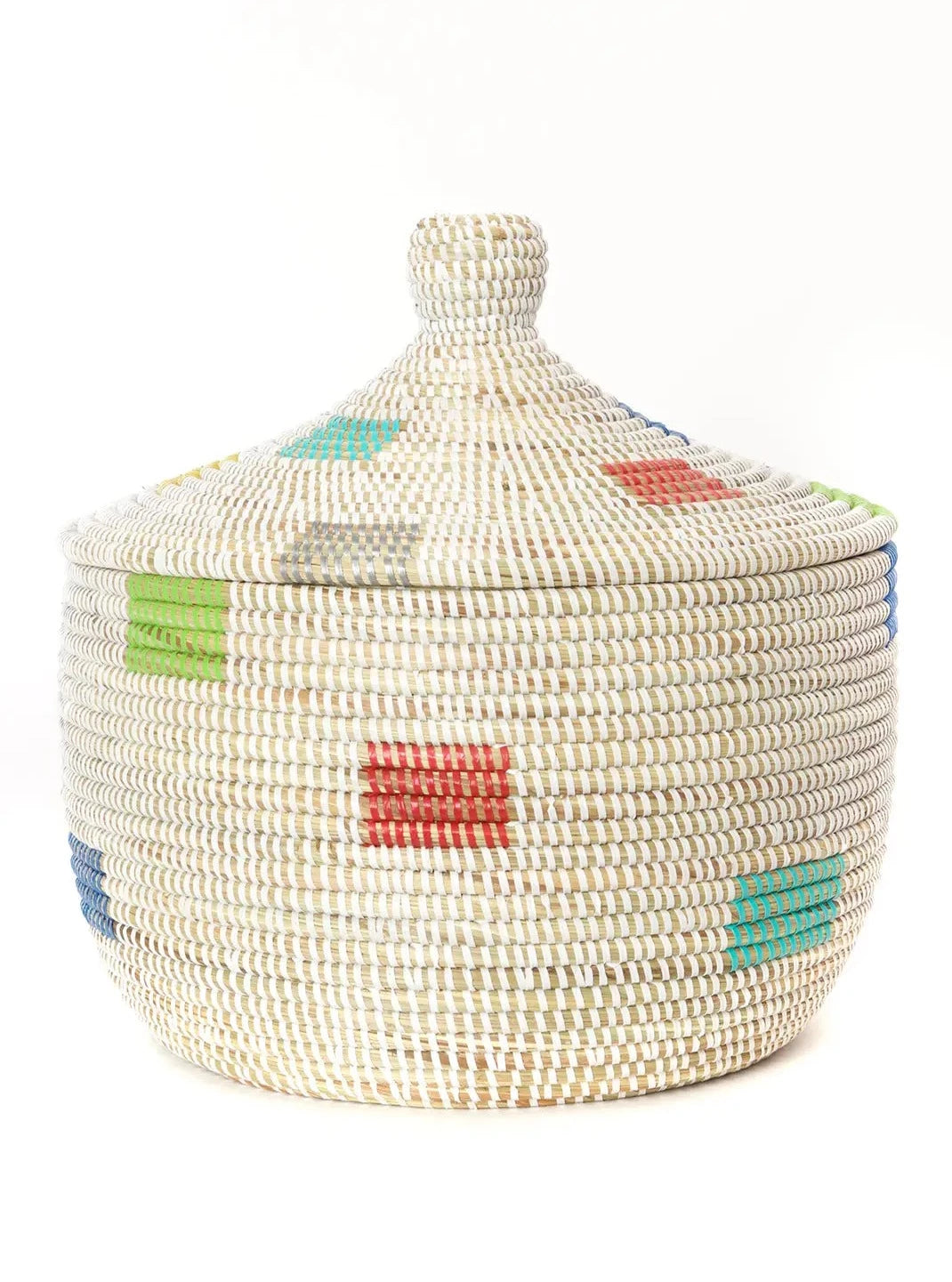 Prismatic Pixels Prayer Mat Warming Basket – Koraa